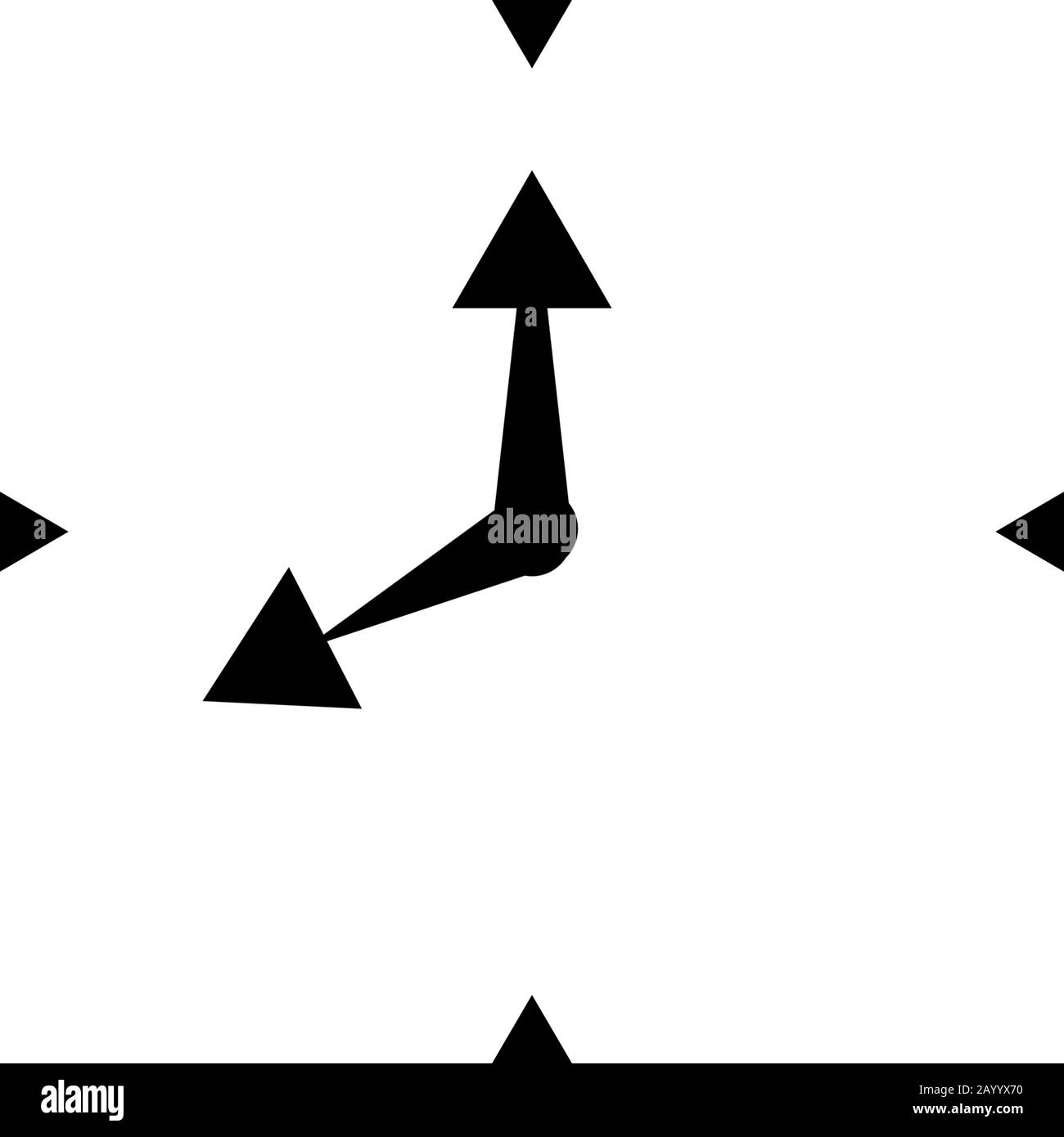 Set 24 flat vector Black and White Stock Photos & Images - Alamy