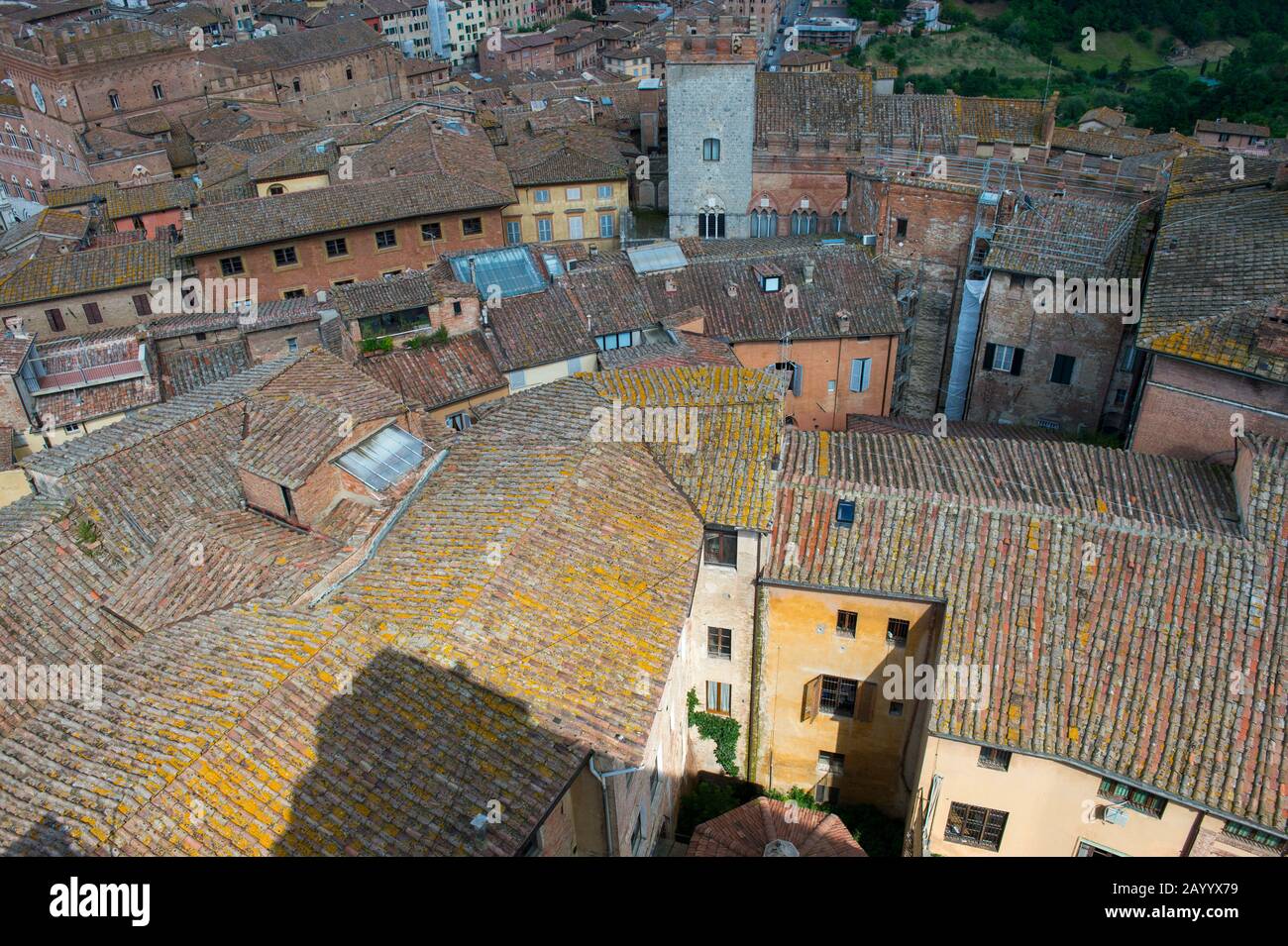 View from the Panorama del Facciatone, a panoramic terrace, of the ...
