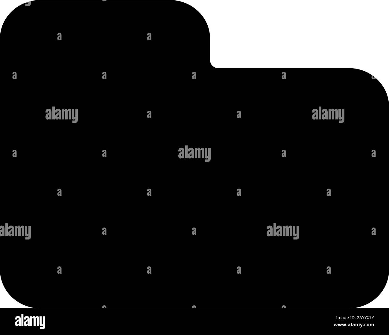 Folder icon template design vector Stock Vector Image & Art - Alamy