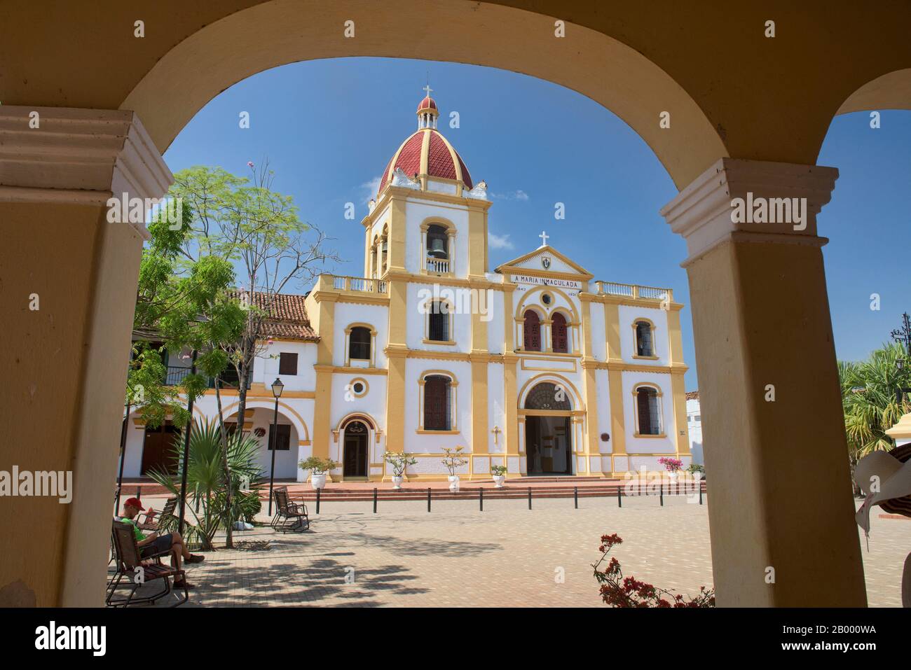 Church of the Immaculate Conception in colonial Santa Cruz de Mompox ...