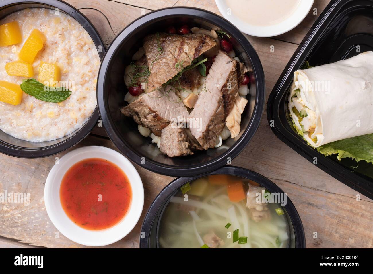 Ready meals, tasty and colorful menus for every day. Balanced diet ...