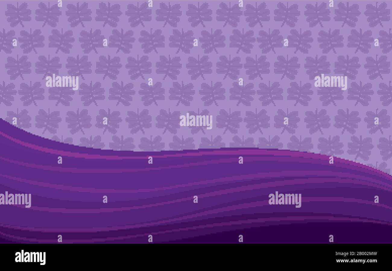 Background design with purple abstract pattersn illustration Stock ...