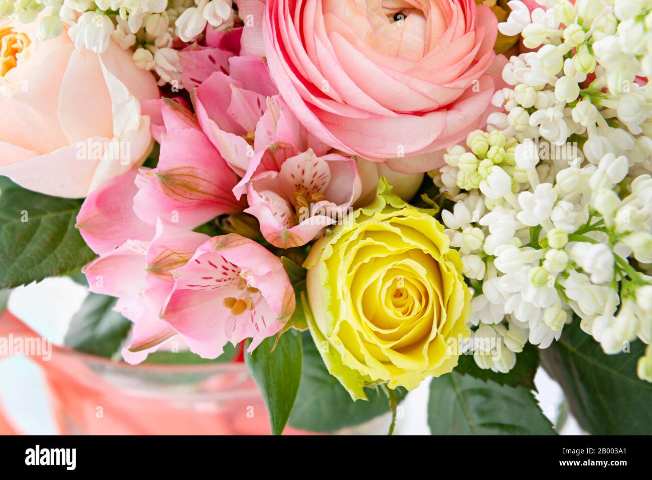 beautiful tender spring flowers background Stock Photo - Alamy