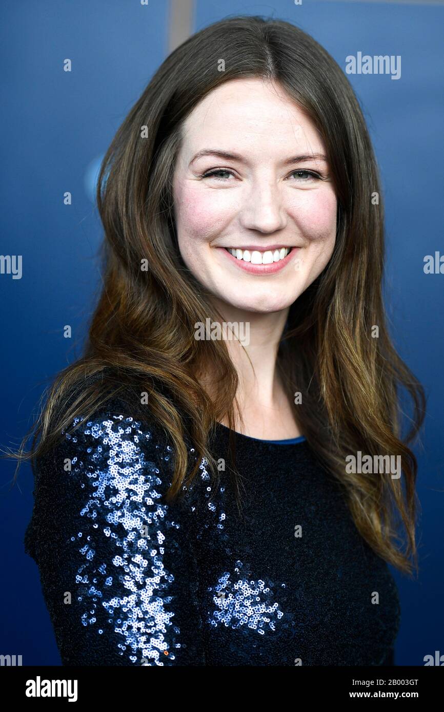 Mhairi Calvey attends the World premiere of "Robert the Bruce" at the ...