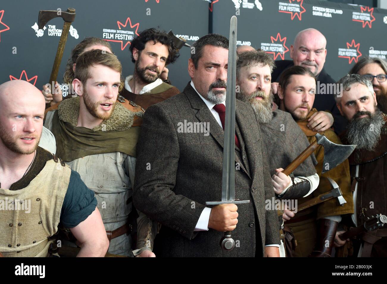Angus MacFadyen attends the World premiere of "Robert the Bruce" at the ...