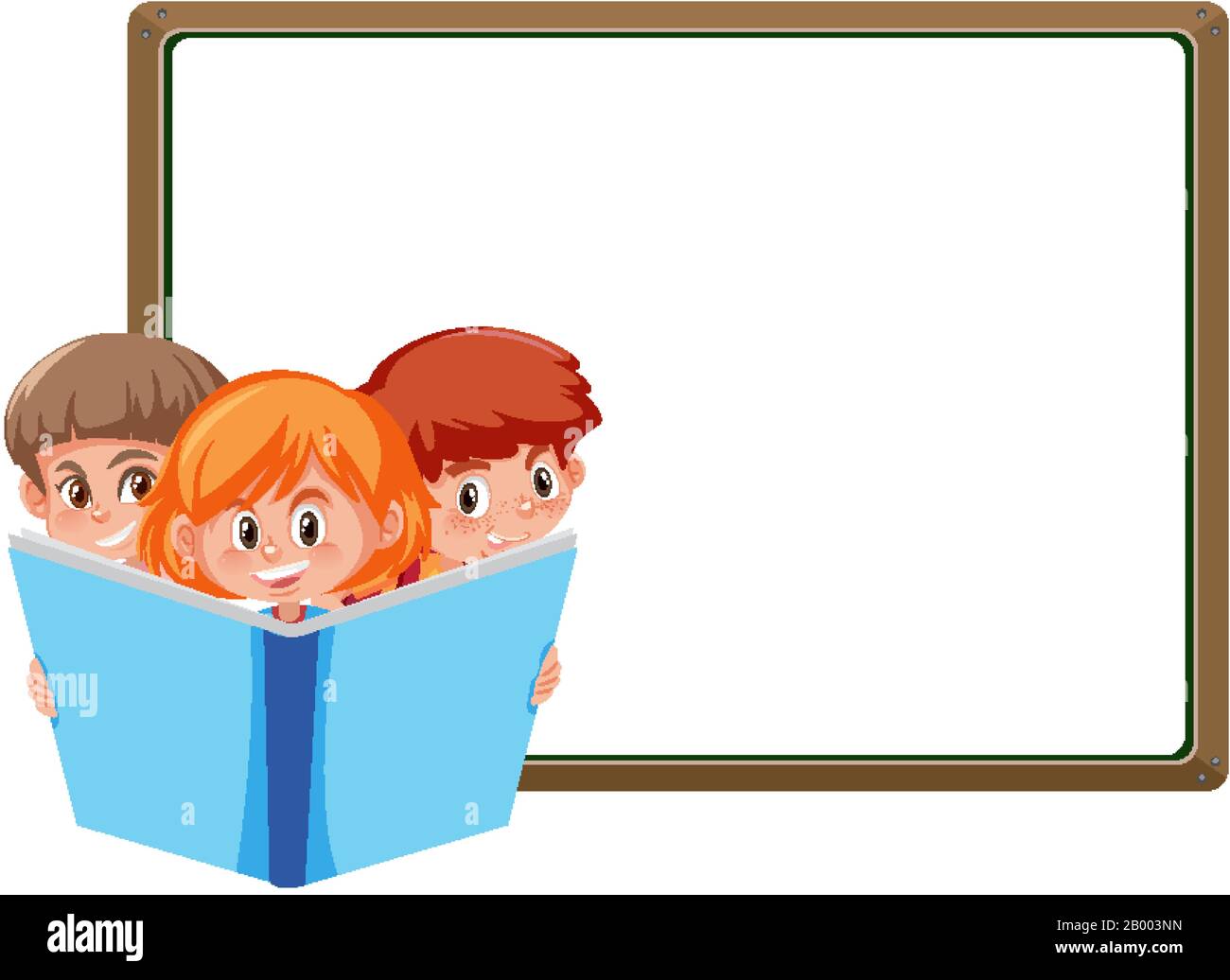 Kids Reading And Writing Clipart