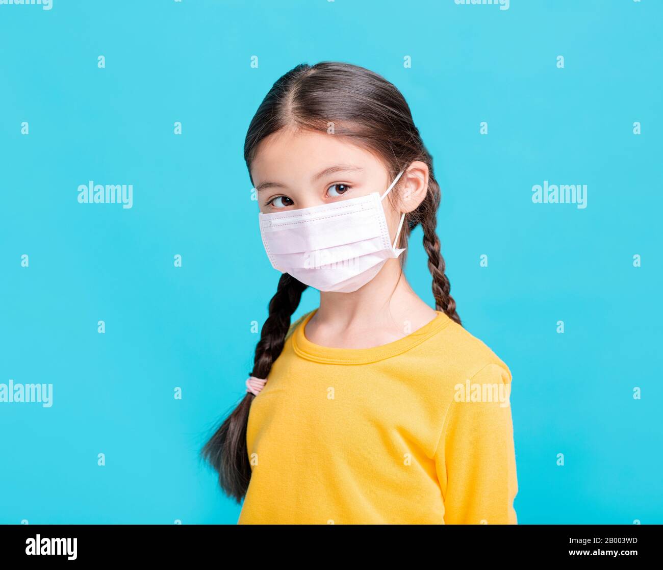 Girl cough child hi-res stock photography and images - Alamy