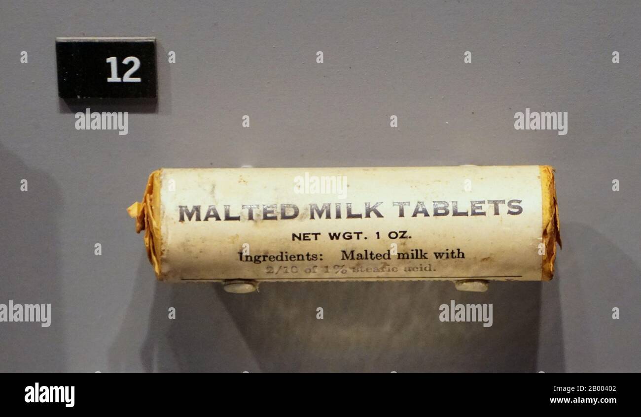 New Orleans, Louisiana, U.S.A. - February 5, 2020 - The malted milk ...