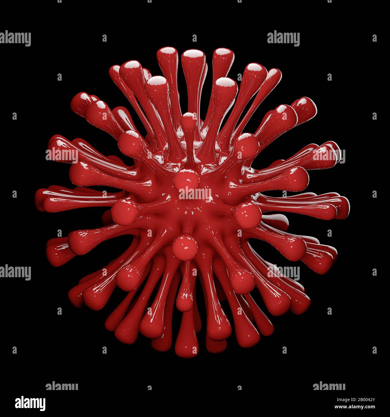 3d rendered virus hi-res stock photography and images - Alamy