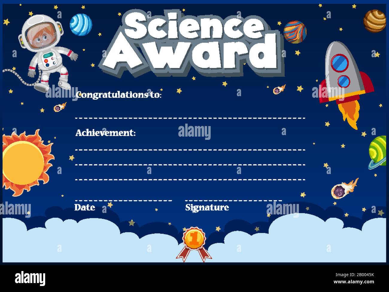 Science Award Certificate Ideas