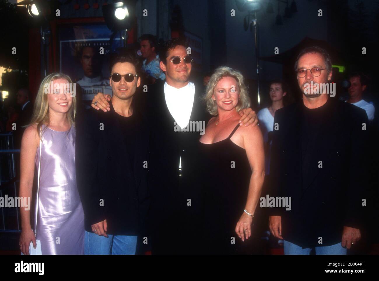 Hollywood, California, USA 10th July 1995 (L-R) Krisinda Cain, musician ...