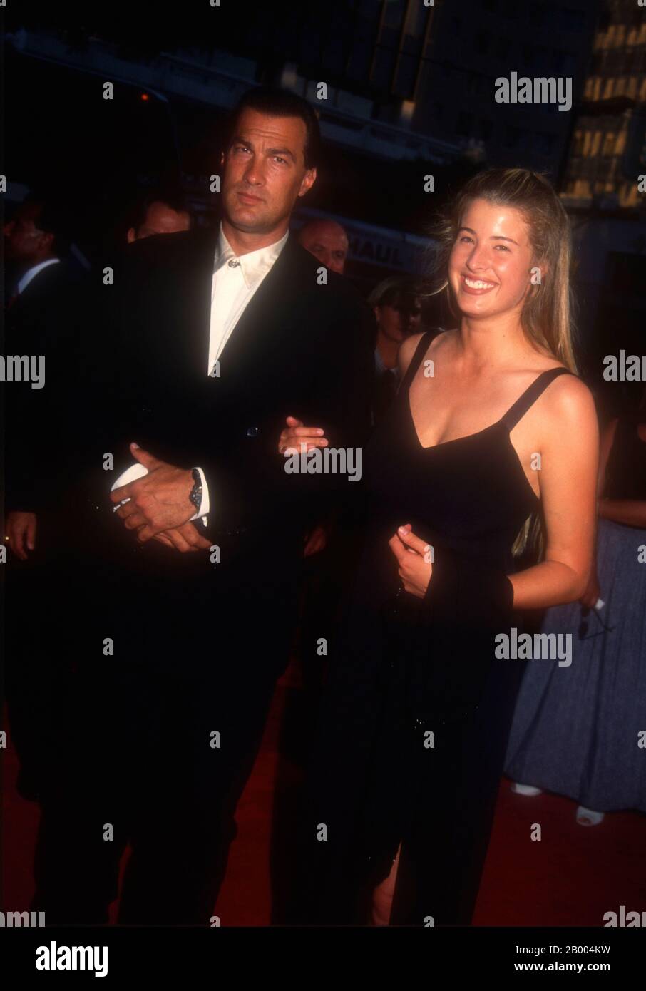 Hollywood, California, USA 10th July 1995 Actor Steven Seagal and ...