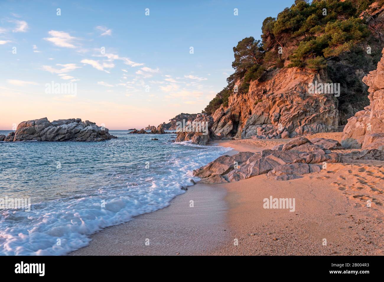 Sa boadella beach hi-res stock photography and images - Alamy