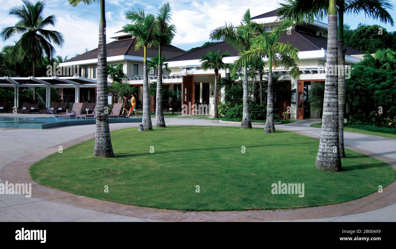 Misibis Bay, Albay region, Bicol, Philippines, is a luxury beach resort ...