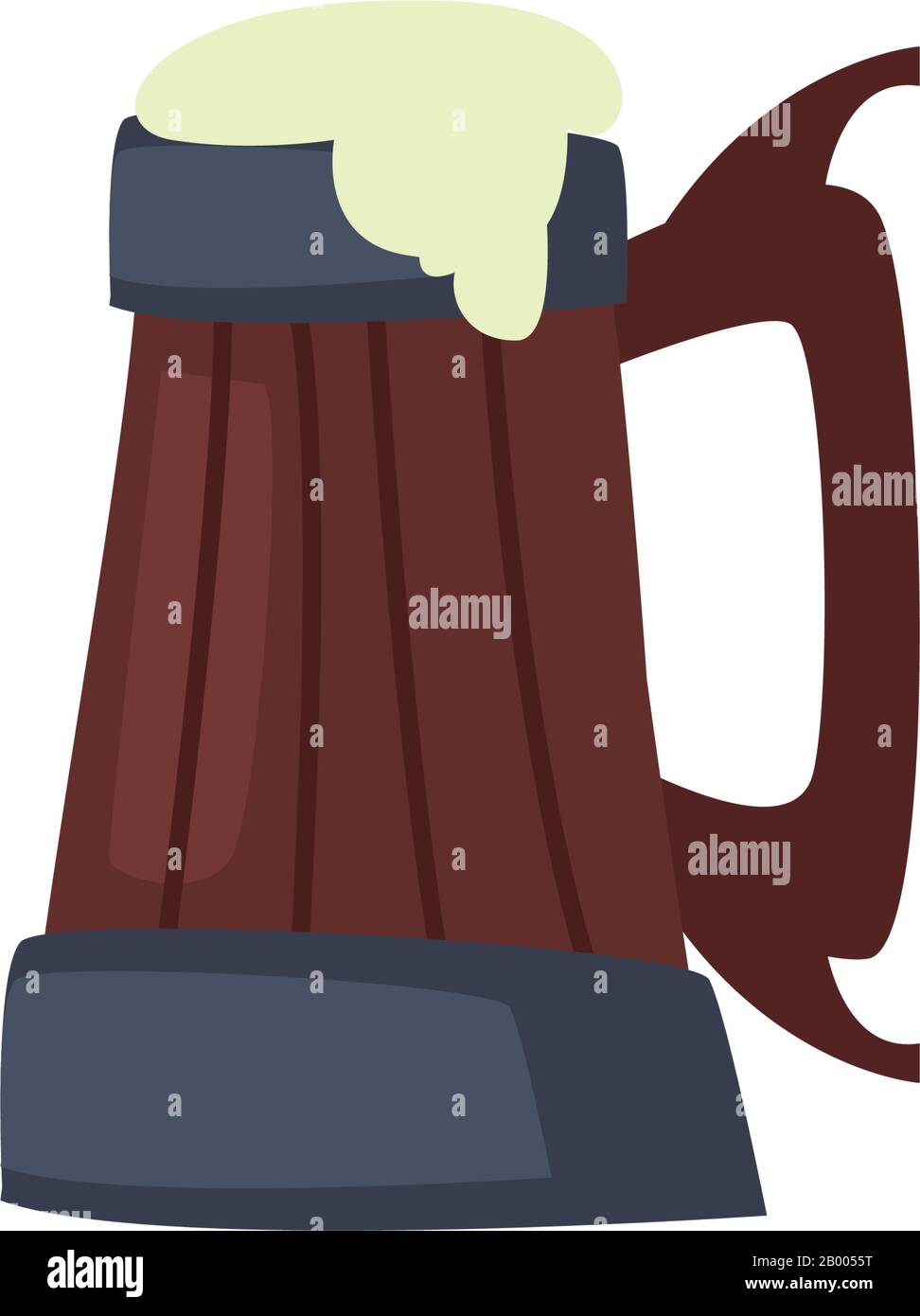 Beer glass fill style icon design, Pub alcohol bar brewery drink ale ...