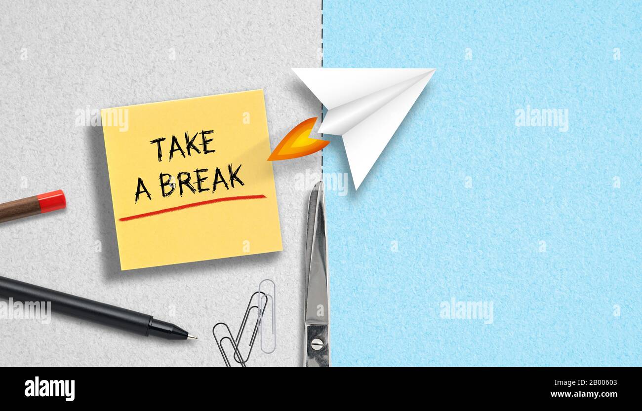 Take break business success hi-res stock photography and images - Alamy