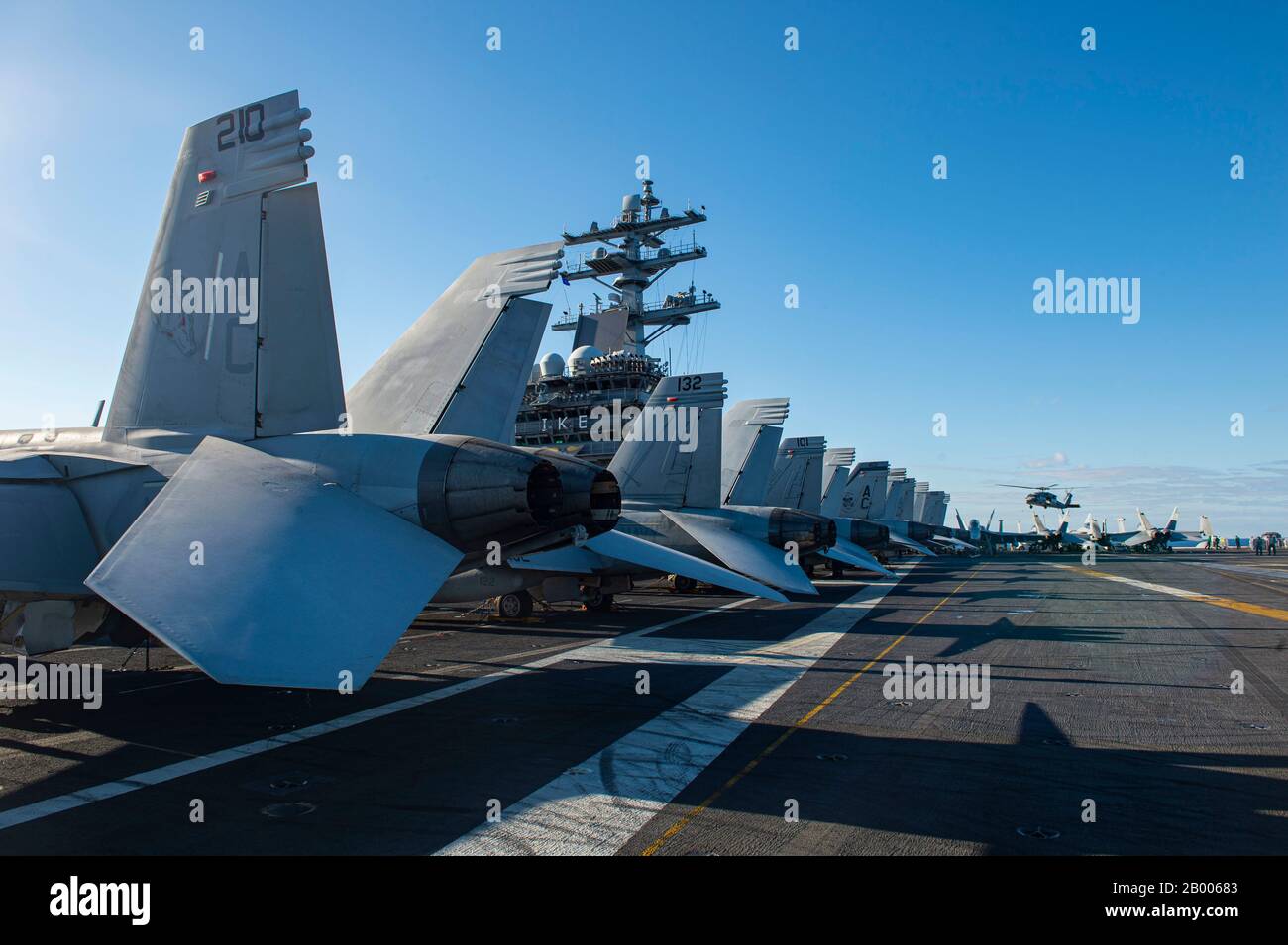 200129-N-OX360-1185 ATLANTIC OCEAN. (Jan. 29, 2020) An MH-60S Sea Hawk ...