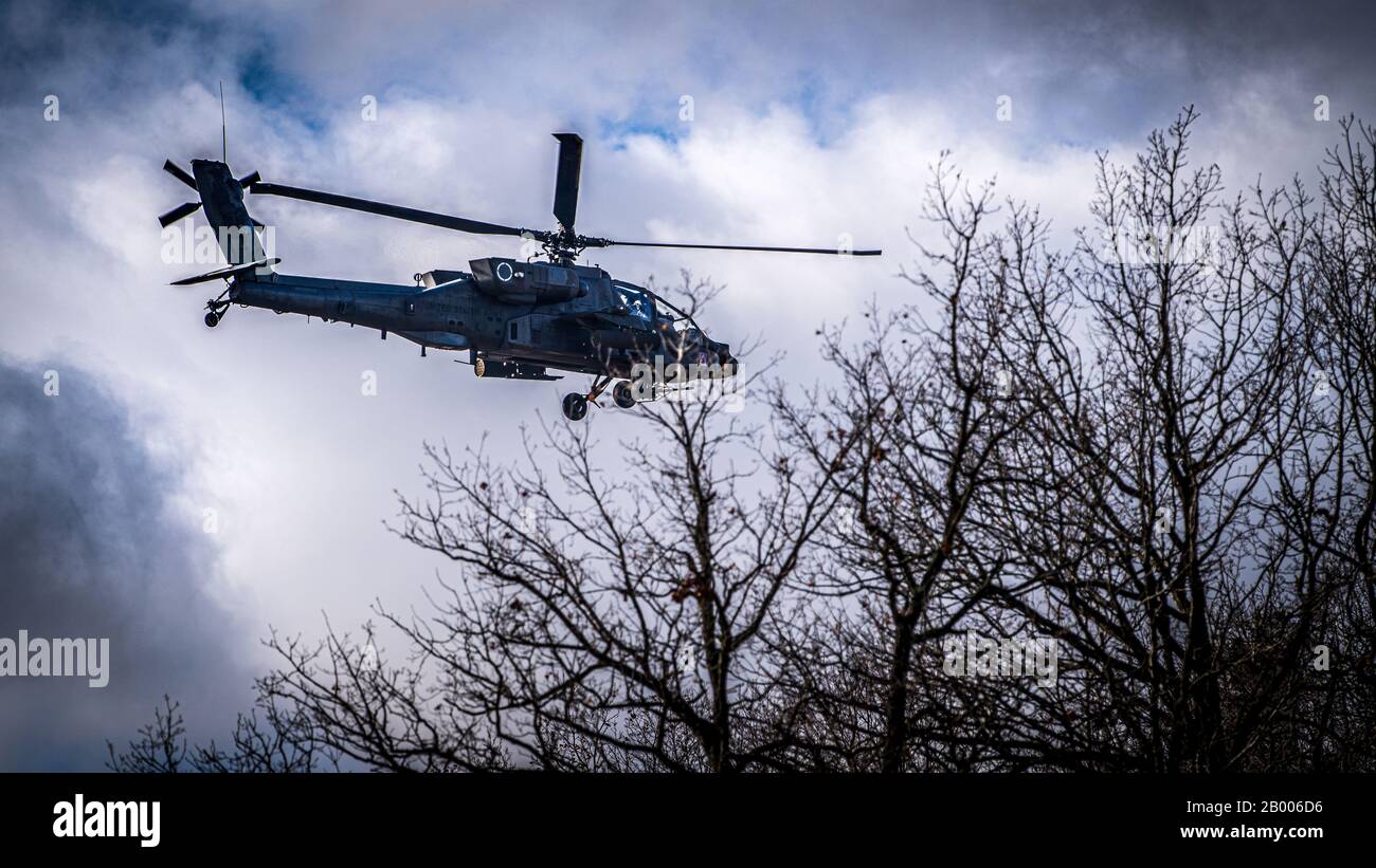 Warrant Officer 5 John Bilton has spent the past few months flying and ...