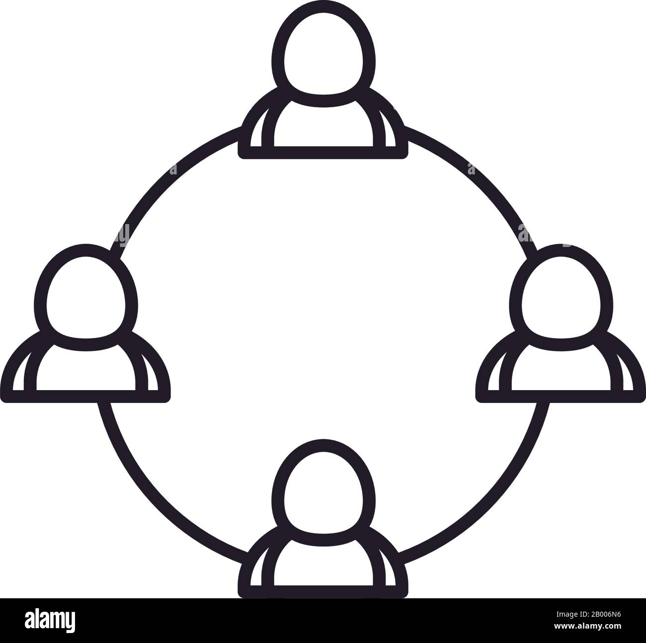 Avatars circuit line style icon design of Person profile social ...