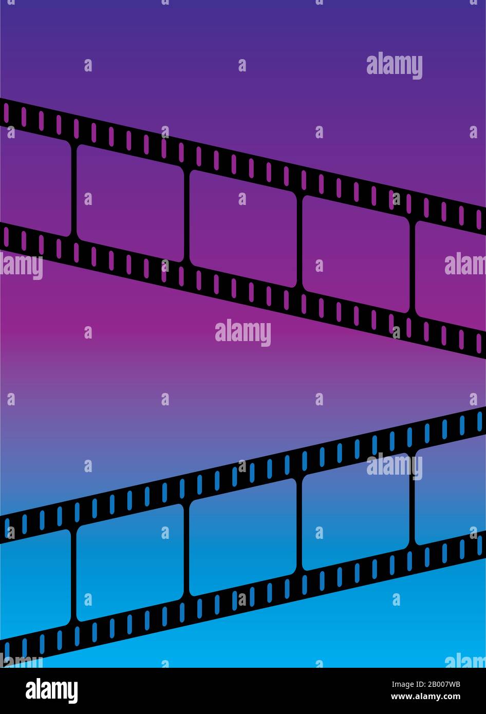 Film strip movie template photograph hi-res stock photography and ...