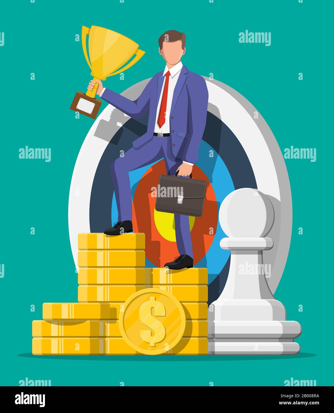 Dart trophy hi-res stock photography and images - Alamy