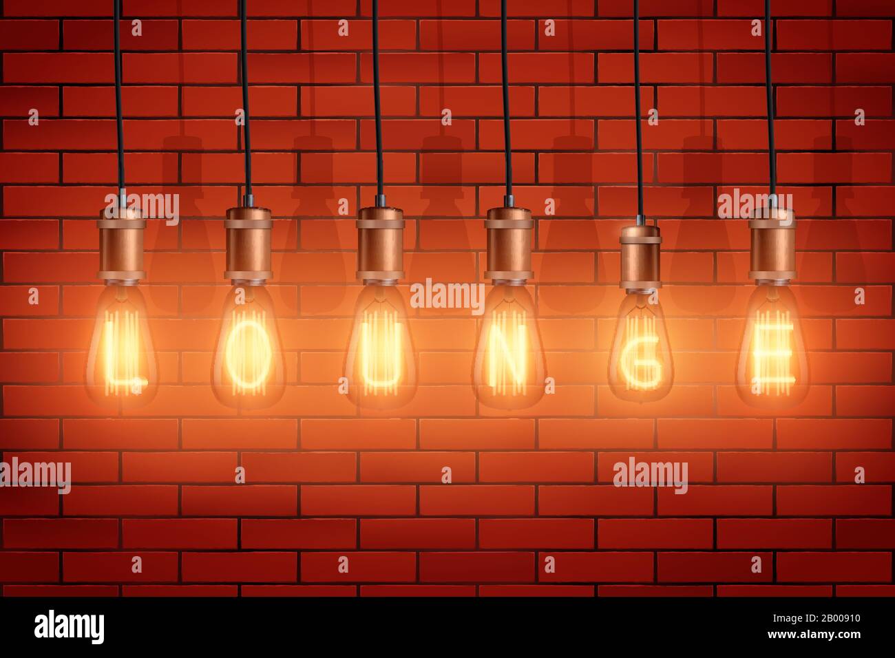 Lounge bar Stock Vector Images - Alamy