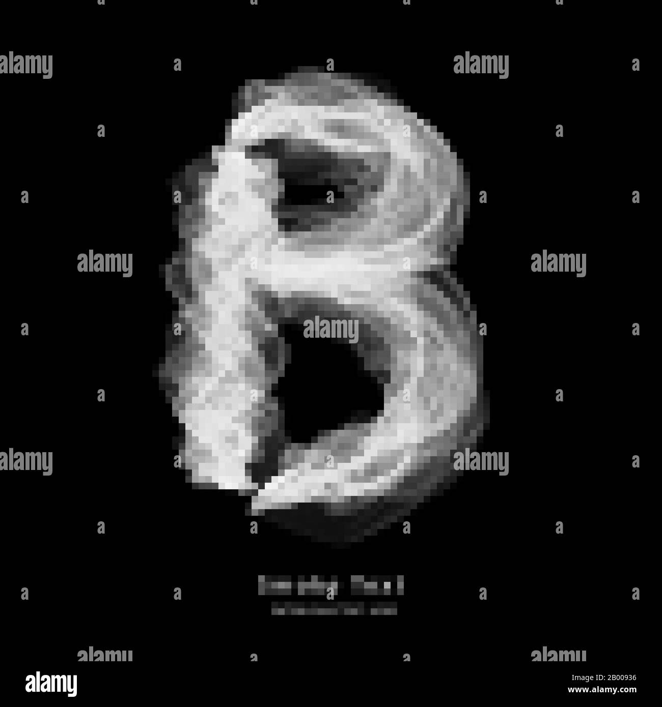 Abstract smoke upper case alphabet letter text art smoky pen brush ...