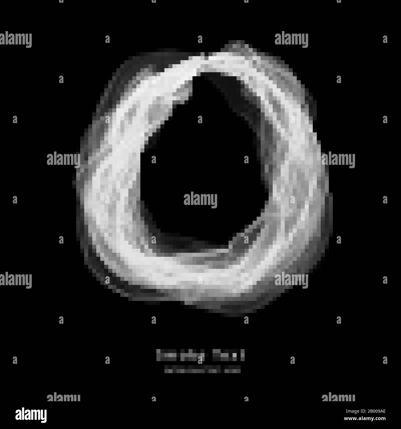 Abstract smoke upper case alphabet letter text art smoky pen brush ...