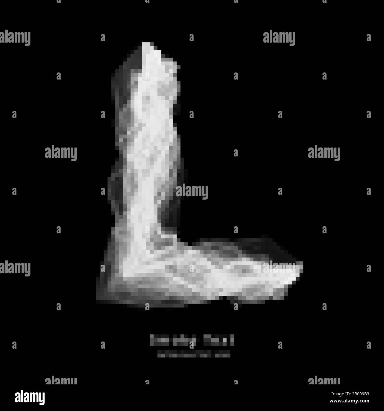 Abstract smoke upper case alphabet letter text art smoky pen brush ...