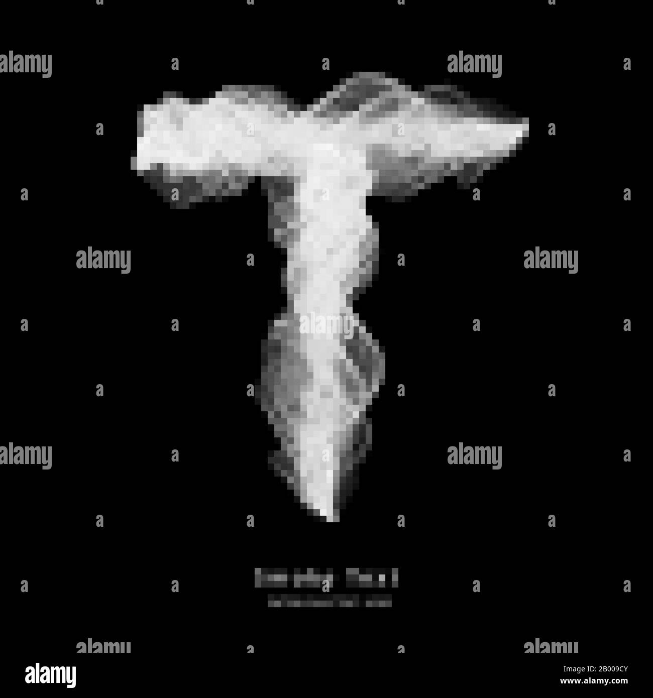 Abstract smoke upper case alphabet letter text art smoky pen brush ...