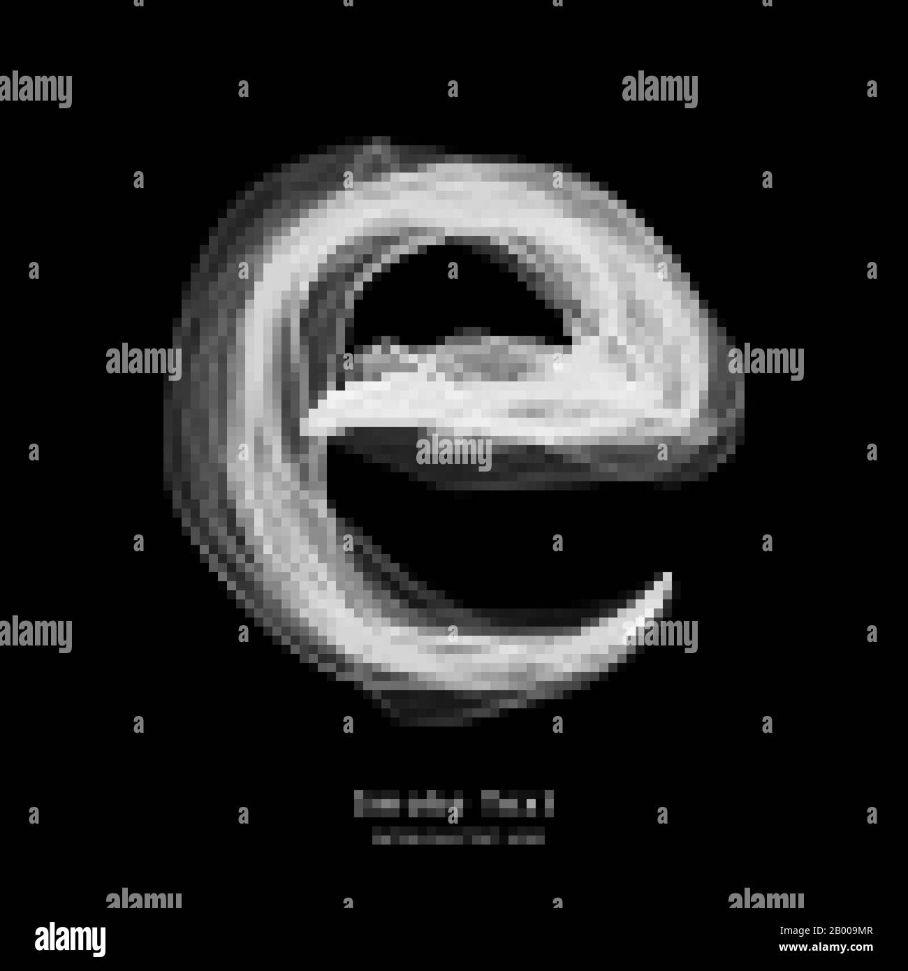 Abstract smoke lower case alphabet letter text art smoky pen brush ...