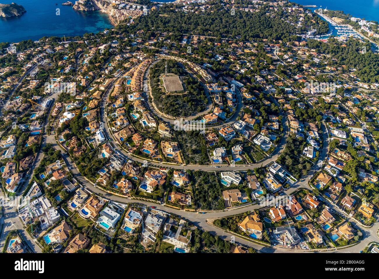 Local view santa ponsa on a hill hi-res stock photography and images ...