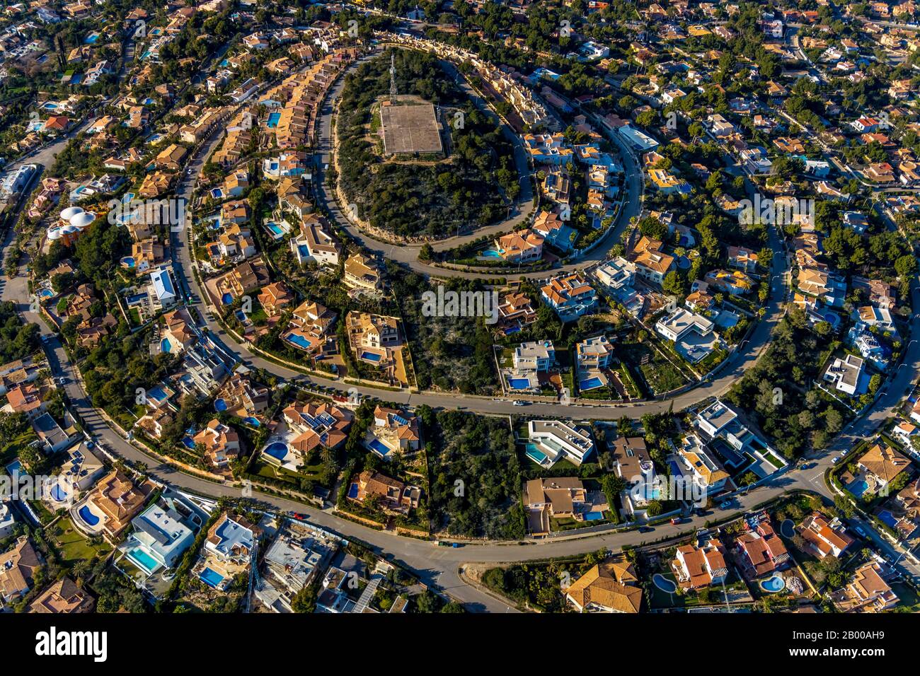 Local view santa ponsa on a hill hi-res stock photography and images ...
