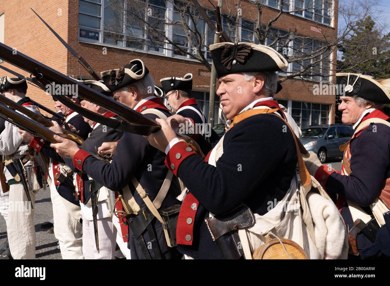 Arlington, United States Of America. 17th Feb, 2020. The 1st Virginia ...