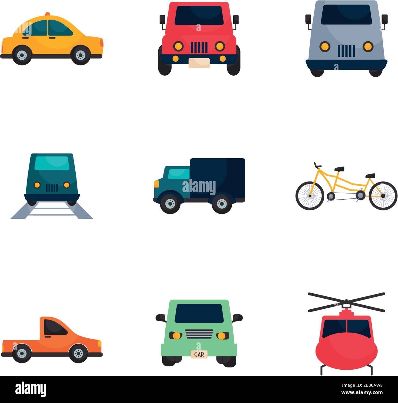 Passenger jeep Stock Vector Images - Alamy