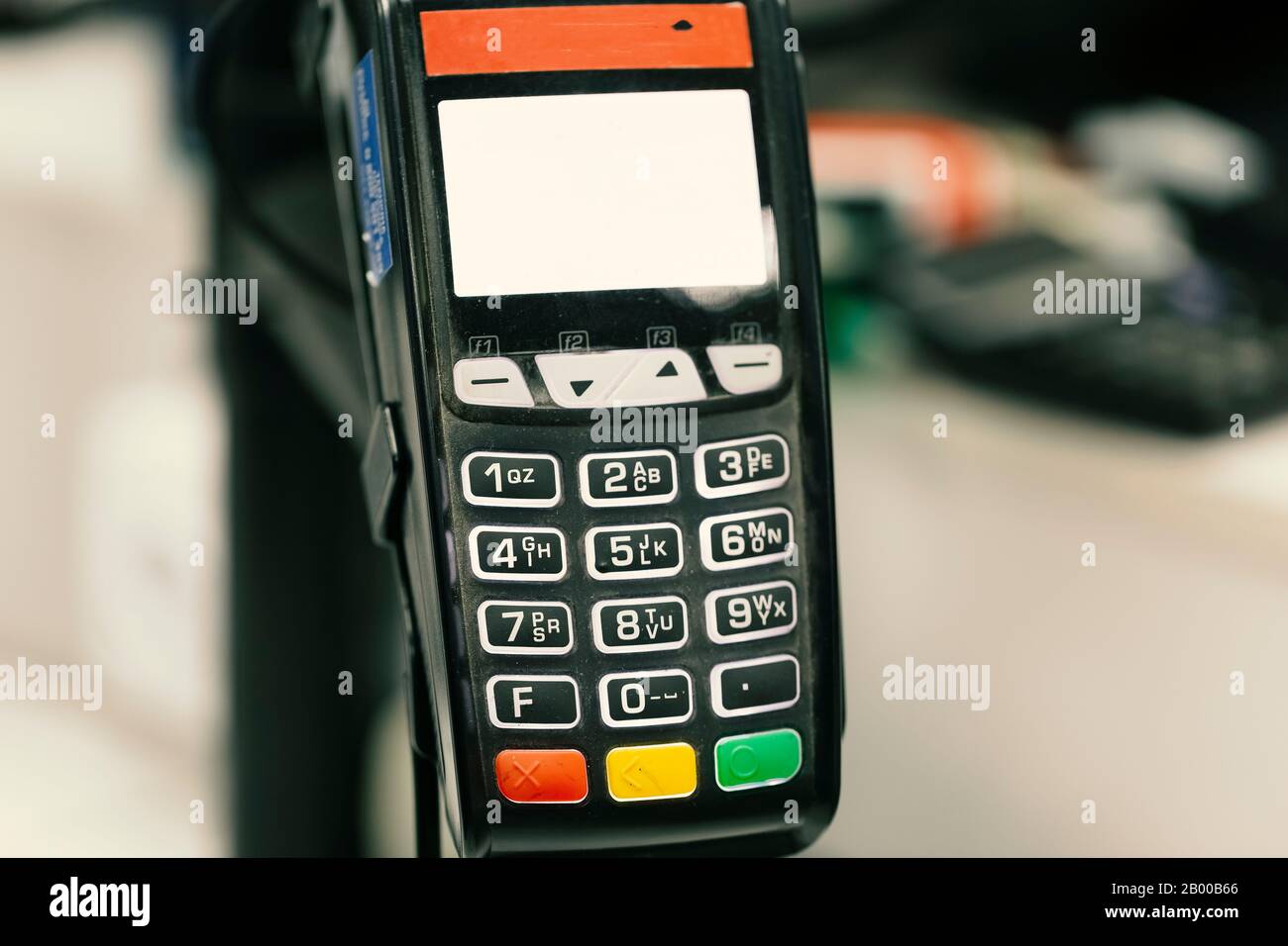 terminal for payment of goods and services Stock Photo - Alamy
