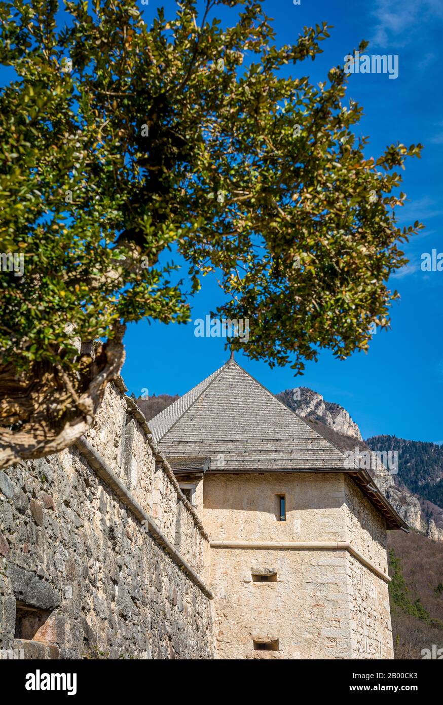 Castel Thun (or Thun Castle) is a monumental and austere medieval ...
