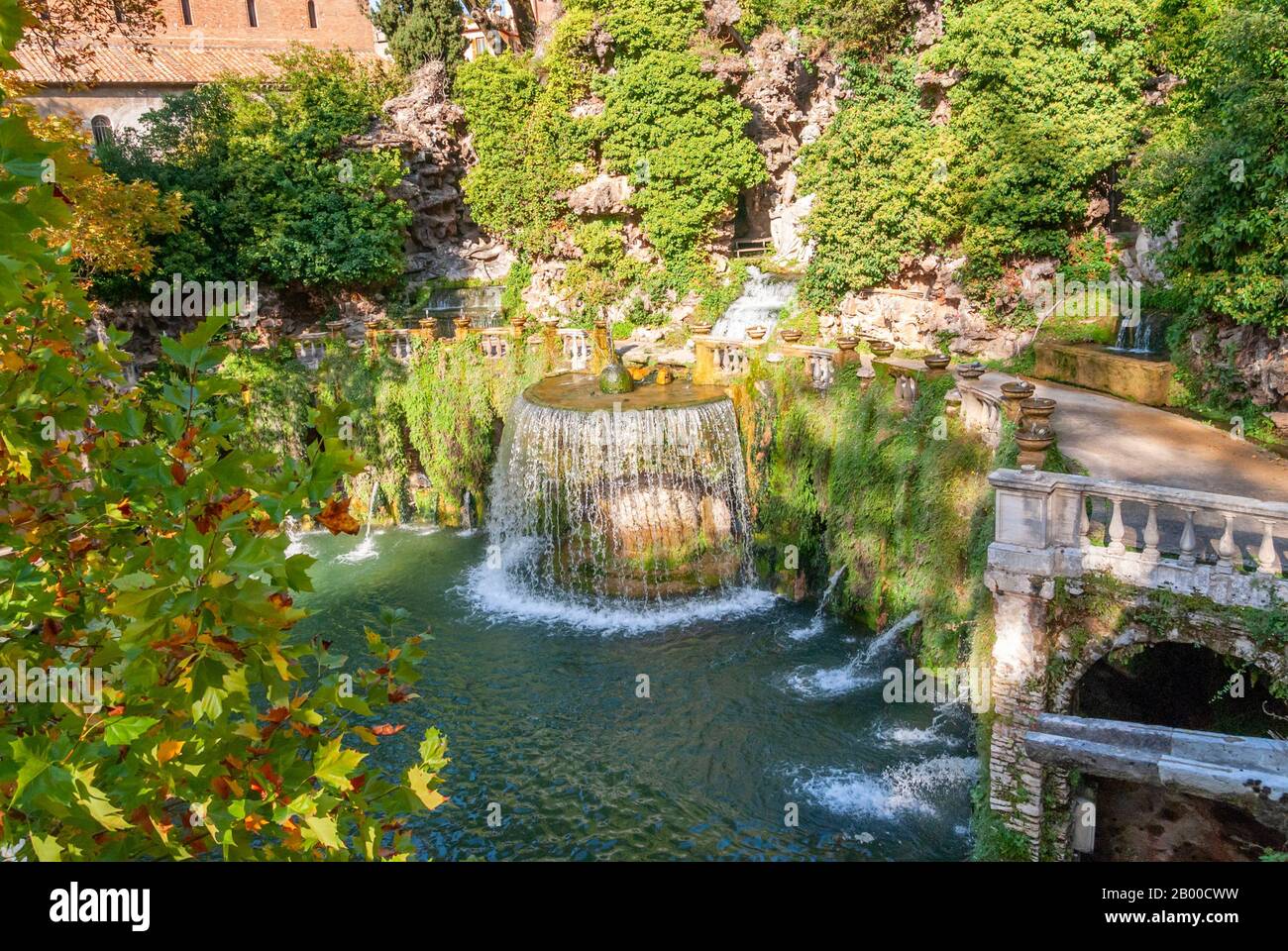 Tivoli fountain rome hi-res stock photography and images - Alamy