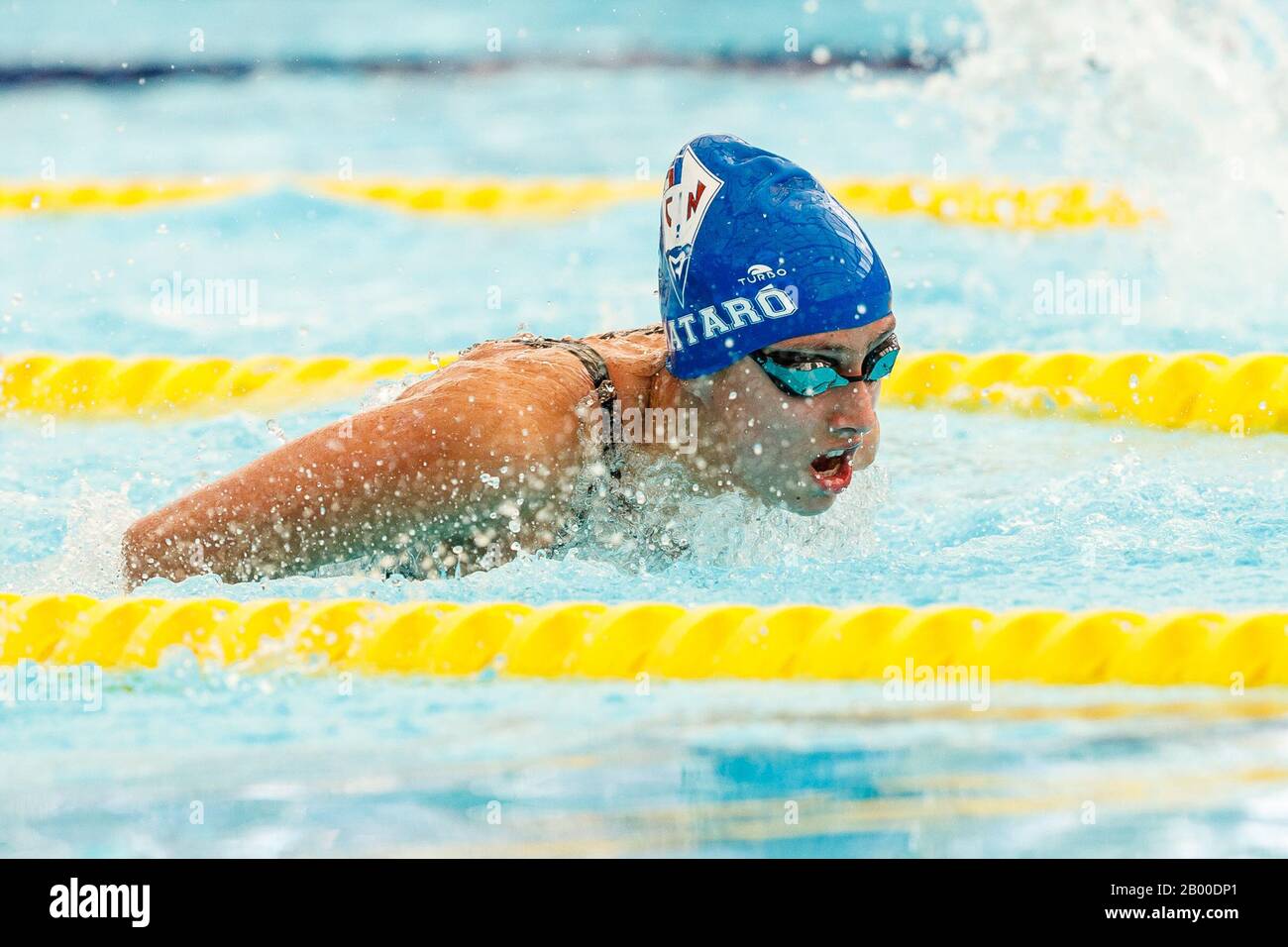 Judit Garreta competes in the women's 50m butterfly of the Alejandro ...