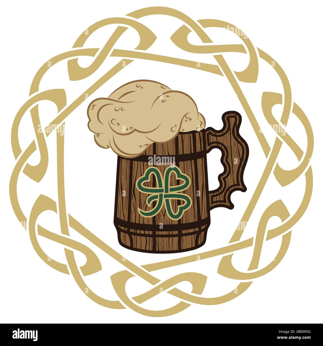 Traditional irish alcohol st Stock Vector Images - Alamy