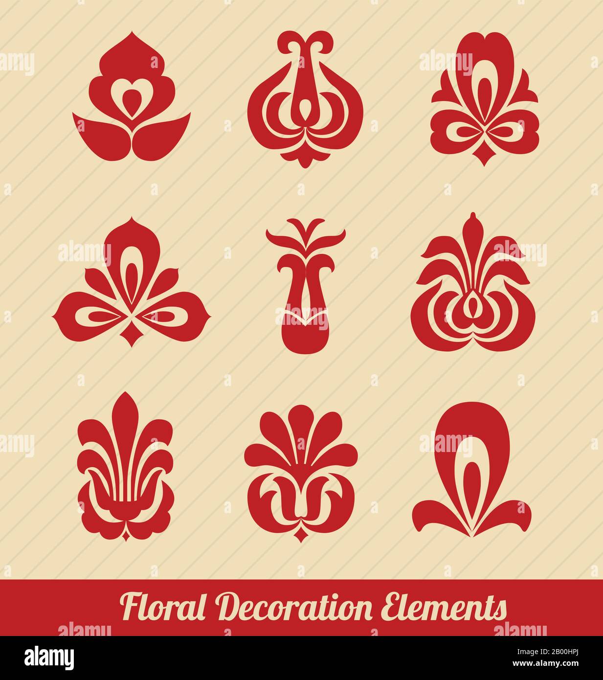 Repeat blooms Stock Vector Images - Alamy