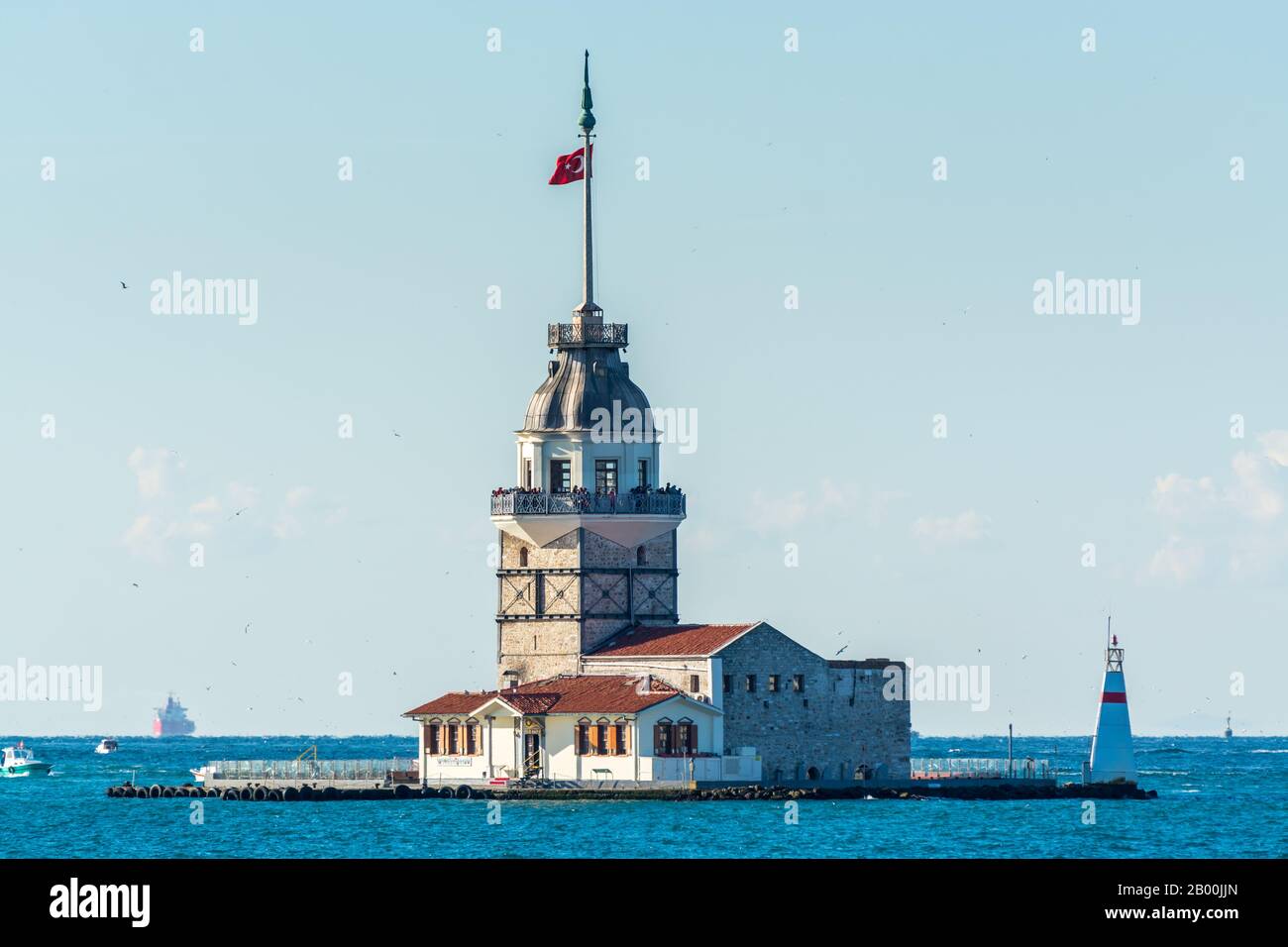 The Maiden's Tower, also known as Leander's Tower since the medieval ...