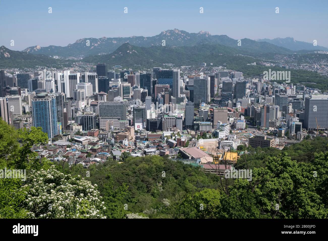 Seoul overview hi-res stock photography and images - Alamy