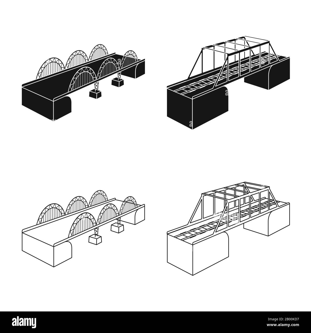 Isolated Object Of Connection And Design Symbol Collection Of