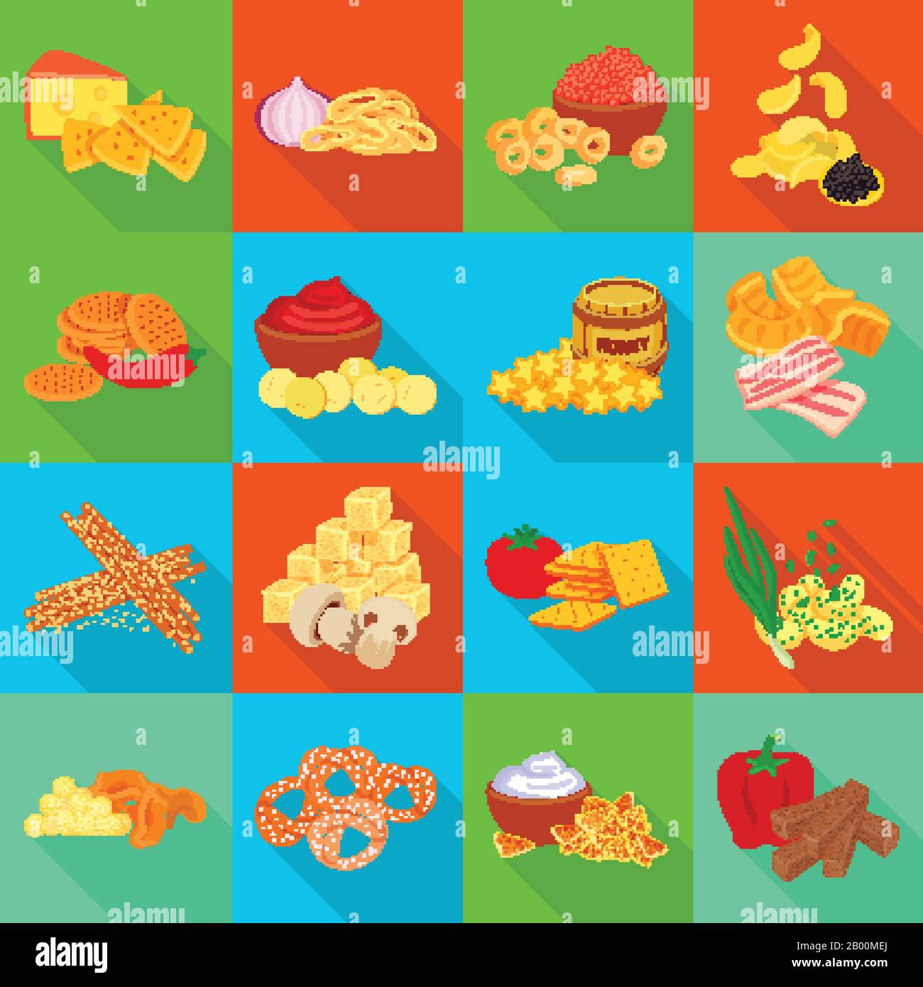 Isolated object of taste and seasonin icon. Collection of taste and ...