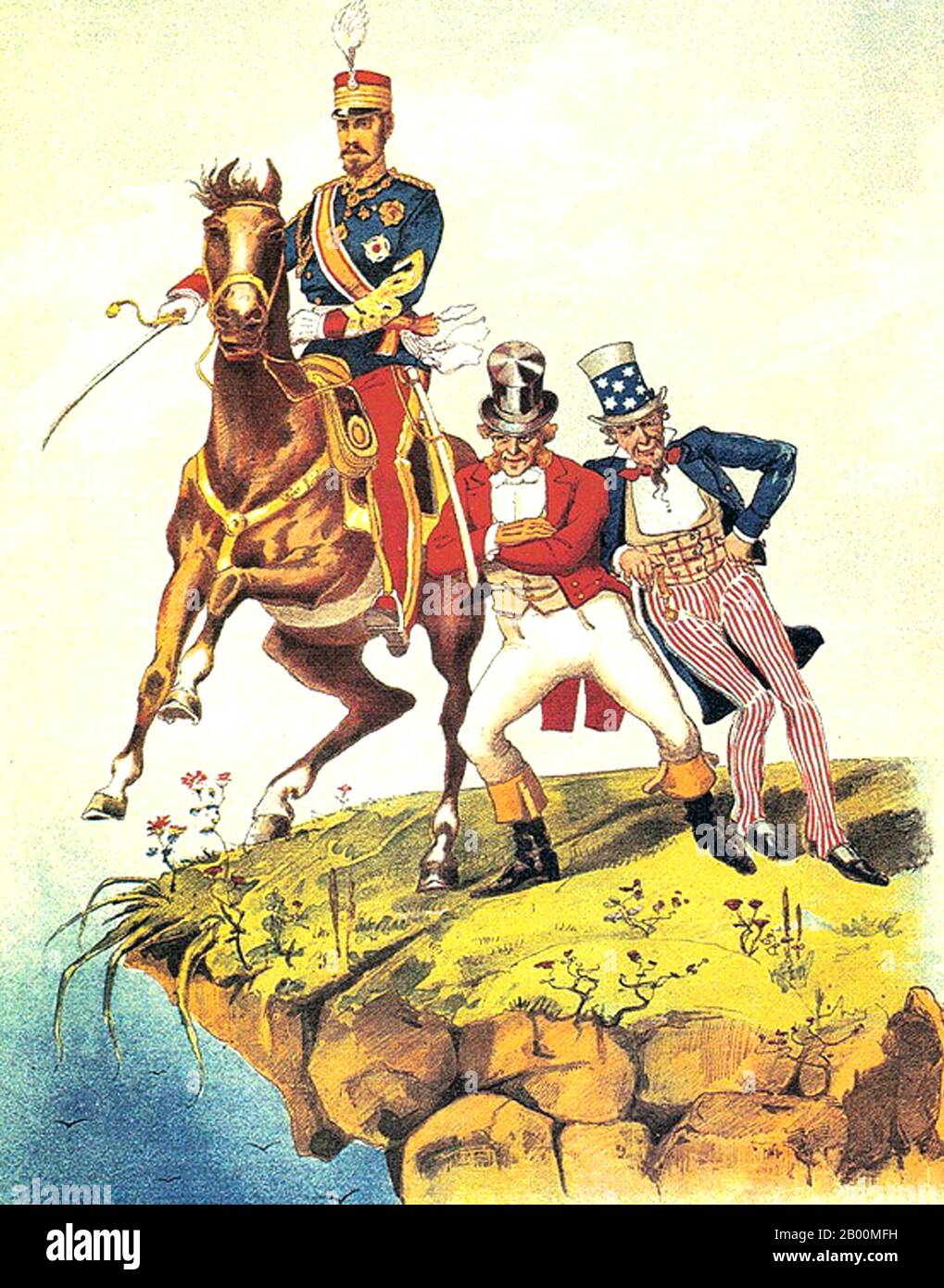 Japanese propaganda poster world war hi-res stock photography and ...