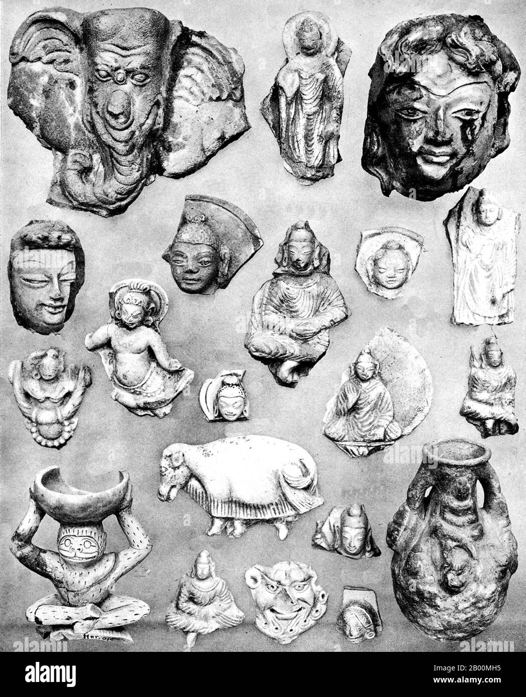 Terracotta relief sculpture Black and White Stock Photos & Images - Alamy