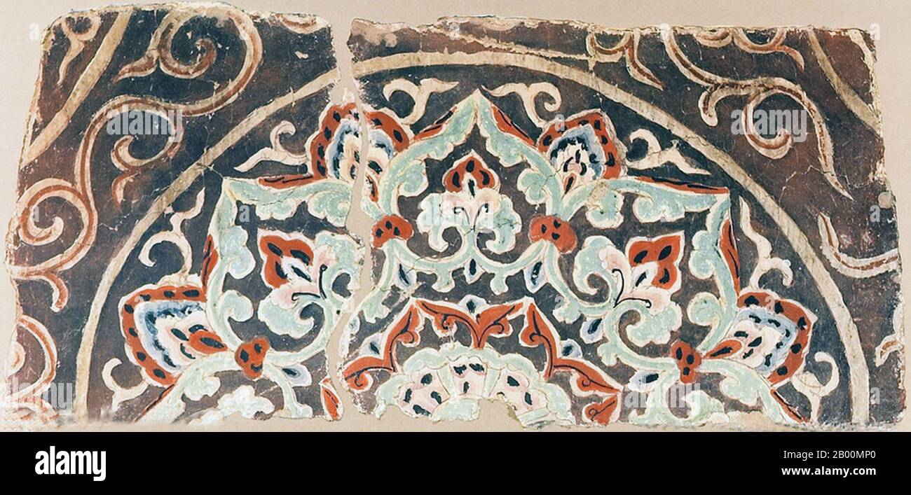 China: Bezeklik Thousand Buddha Caves, Turfan, Xinjiang: Scenes of ...