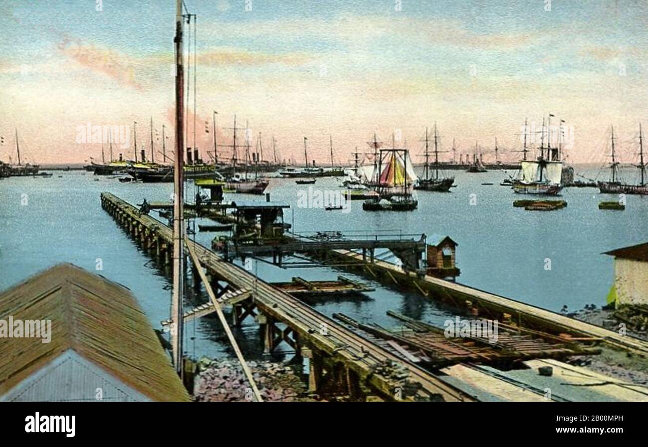 Colombo harbour by 1900 hi-res stock photography and images - Alamy