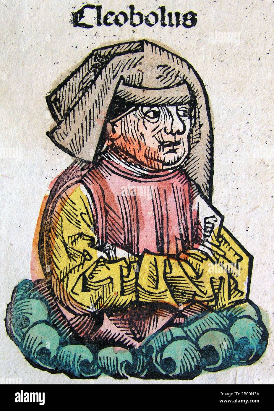 Germany: 'Cleobolus'. The Nuremberg Chronicle, by Hartmann Schedel ...